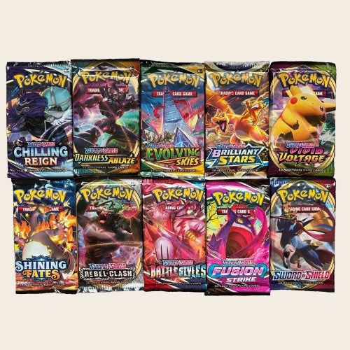 Pokemon Booster Packs – Favorite Hobby